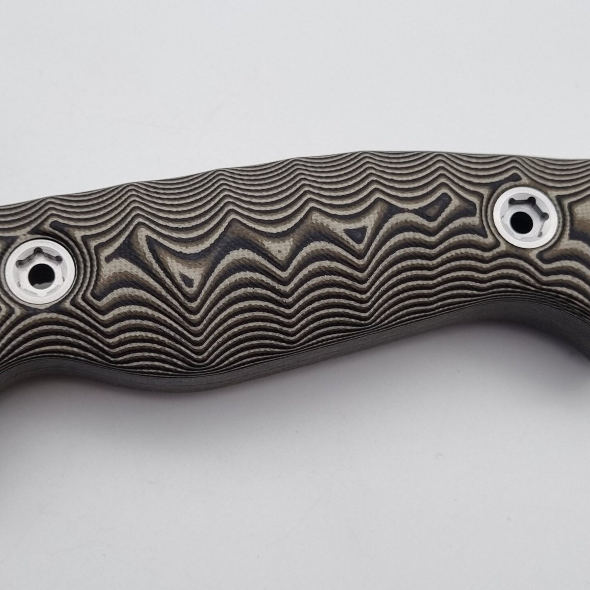 Norka JARS Jagd Outdoor Messer N690 60HRC Beige G10 Leder – JARS-Messer