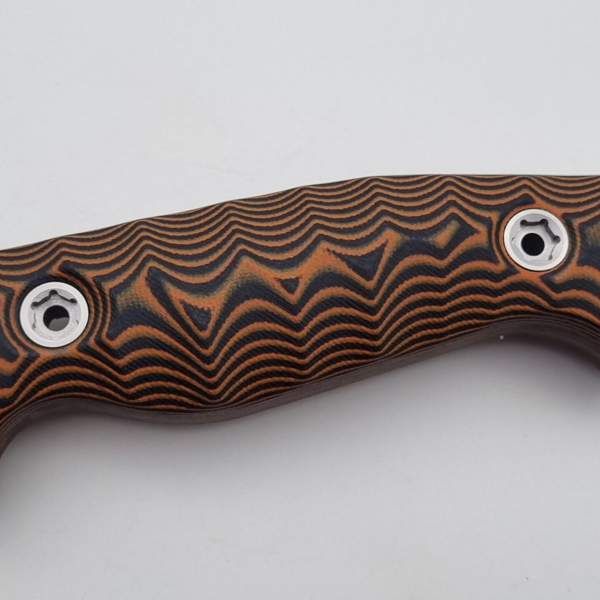 Norka JARS Jagd Outdoor Messer N690 60HRC Orange/Black G10 Leder – JARS ...